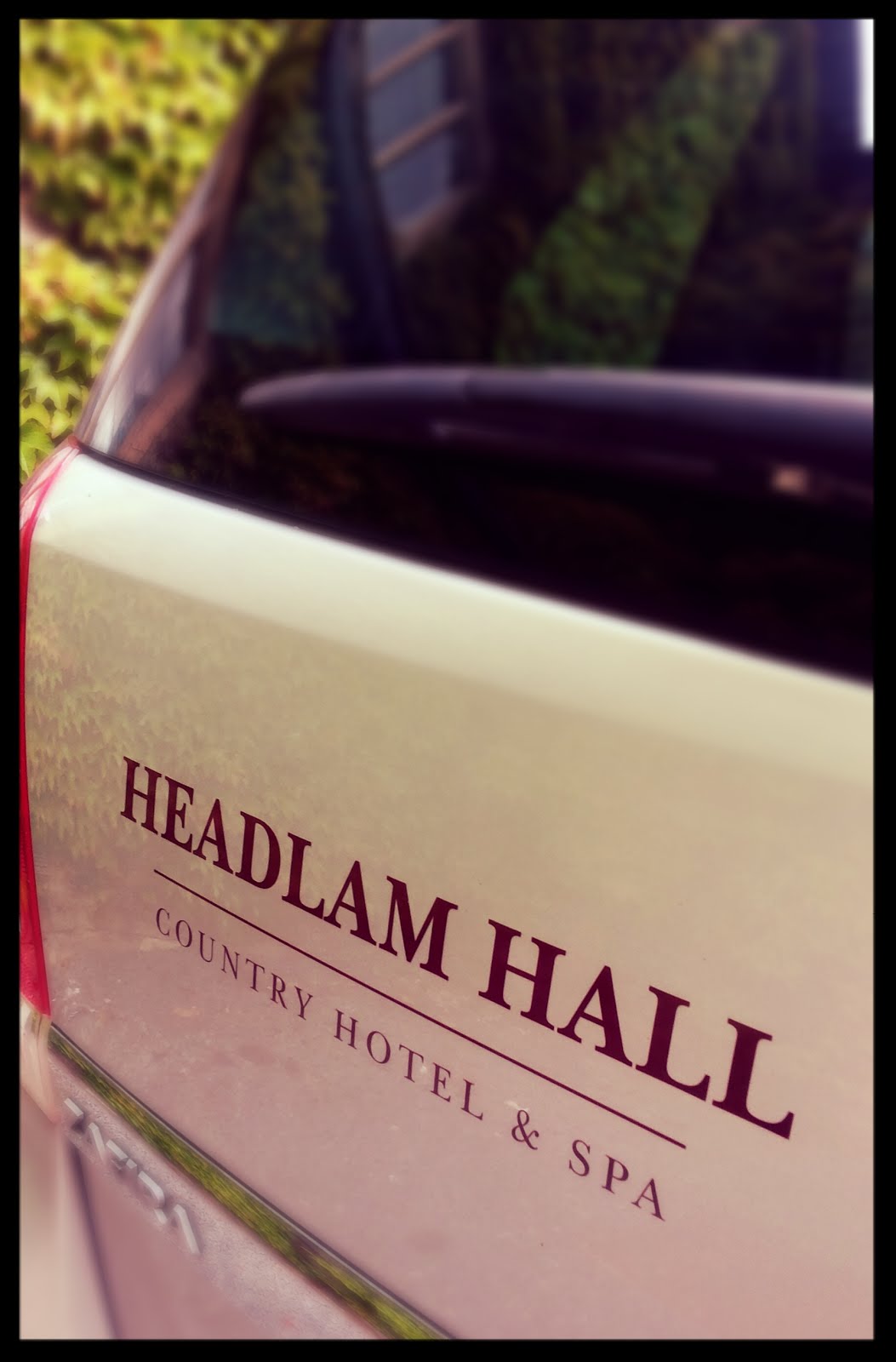 The Green I Signs Blog: Headlam Hall hotel car graphics fitted by Green ...