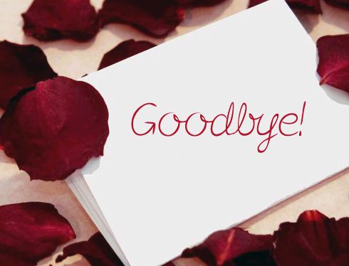 Rose Petal Goodbye Note Picture | Images, Pictures, Wallpapers, Photos ...