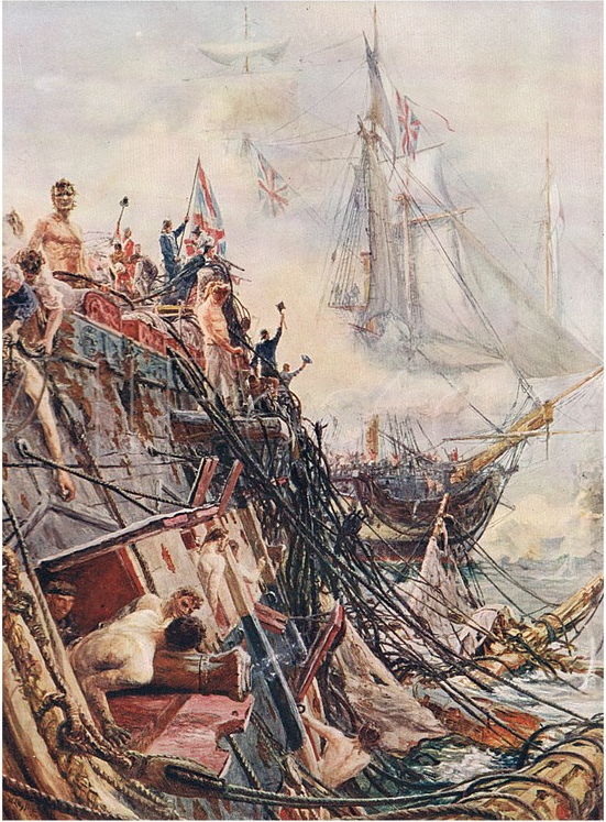 Art Blog: 78 Paintings that Follow Nelson's actions at the Battle of ...