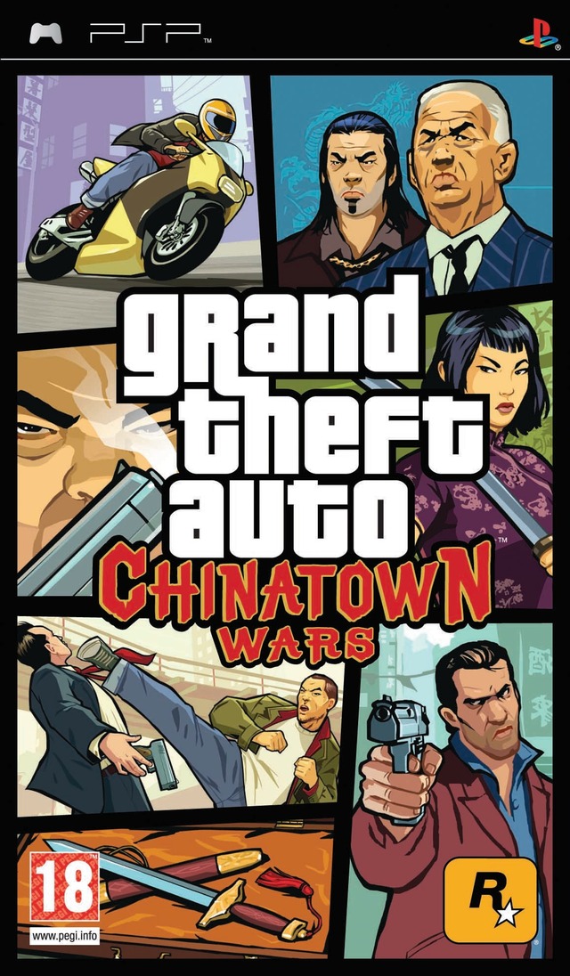 Jeux PSP: Grand Theft Auto Chinatown Wars