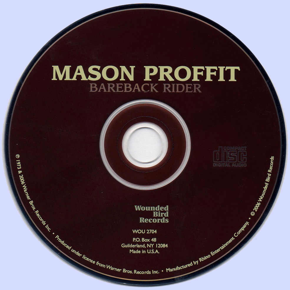 Plain and Fancy: Mason Proffit - Bareback Rider (1973 us, remarkable ...