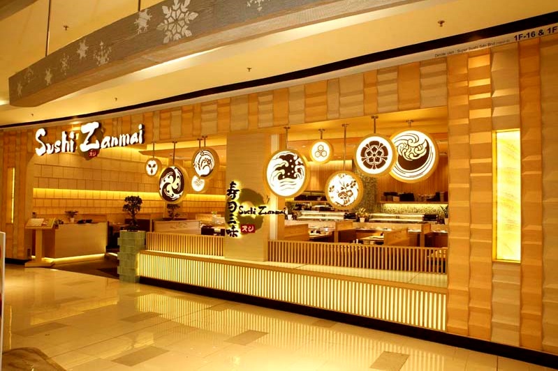 彳亍素世 My Veggie Journal: Shopping Mall - Paradigm Mall: Sushi Zanmai