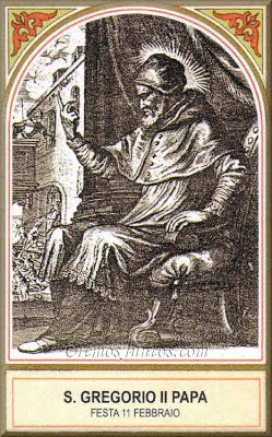 Los Papas, Vicarios de Cristo: San Gregorio II, Papa