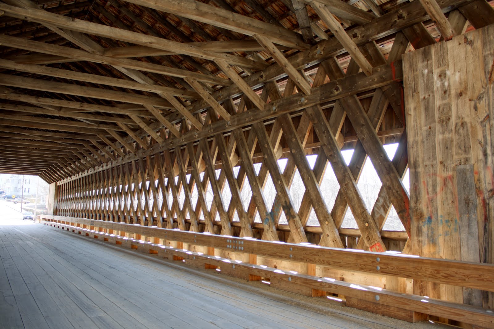 Life, On A Bridged: Ware-Hardwick Covered Bridge, Ware-Hardwick, MA