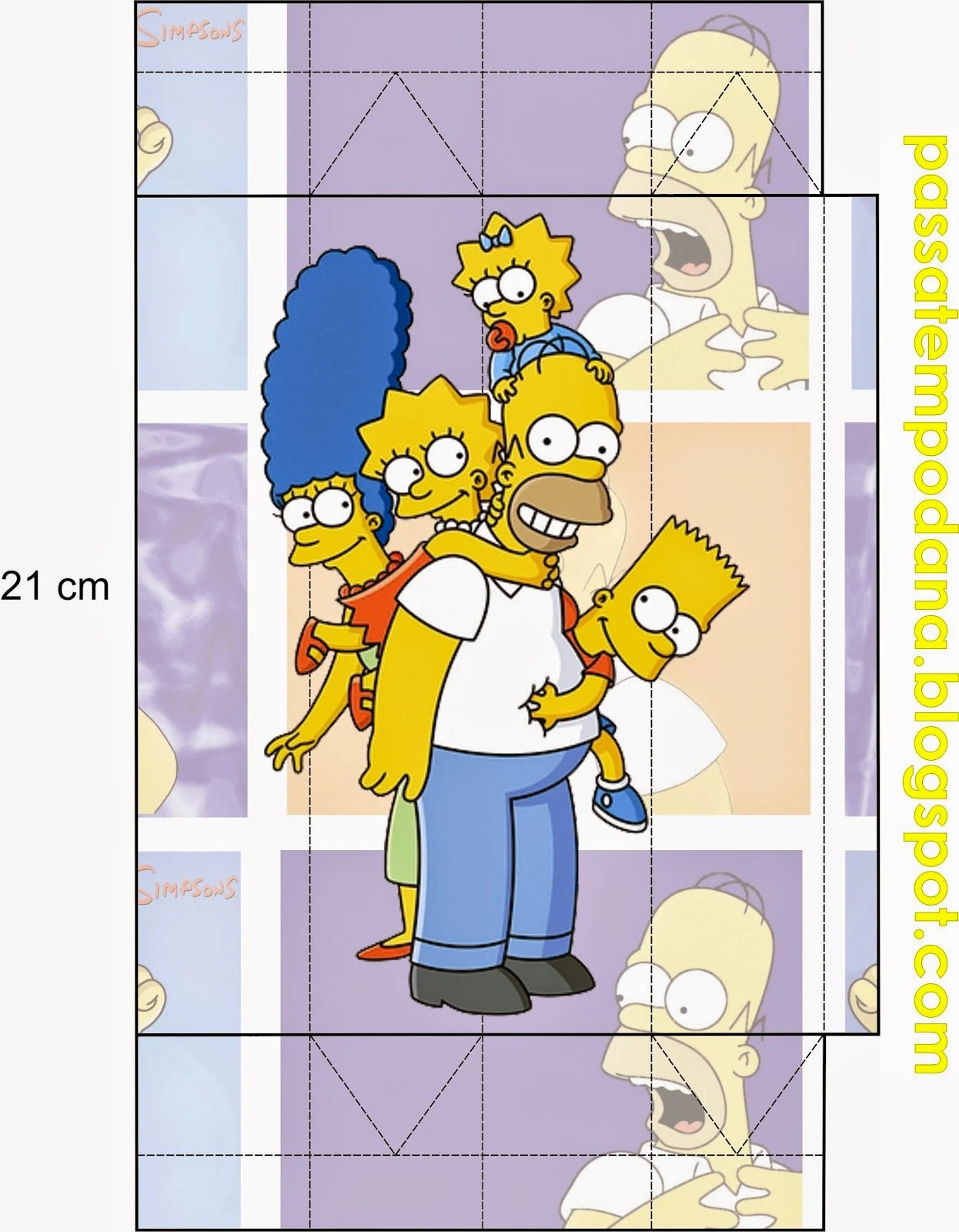 The Simpsons: Free Printable Boxes. - Oh My Fiesta! in english