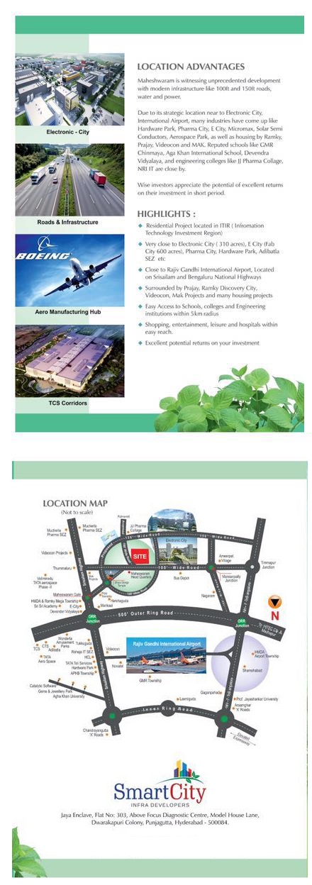 SMART CITY IN HYDERABAD: SMART CITY BROUCHER