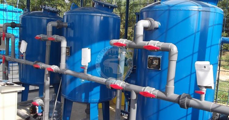 Tangki Sand Filter 5 m3/jam ~ PT DELTA PURO INDONESIA