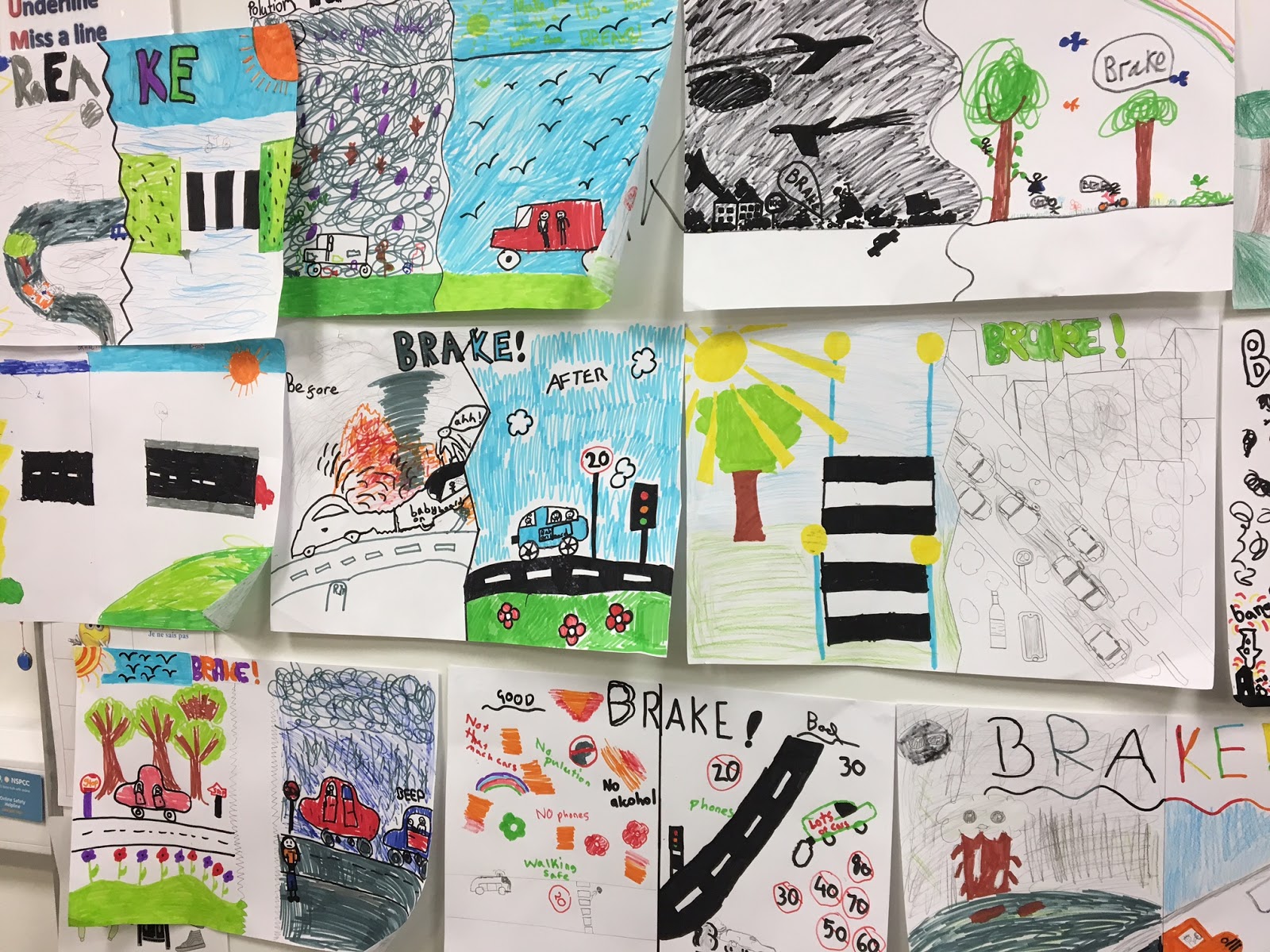 St. Clare's Class Blog: Brake! Road Safety Awareness Week