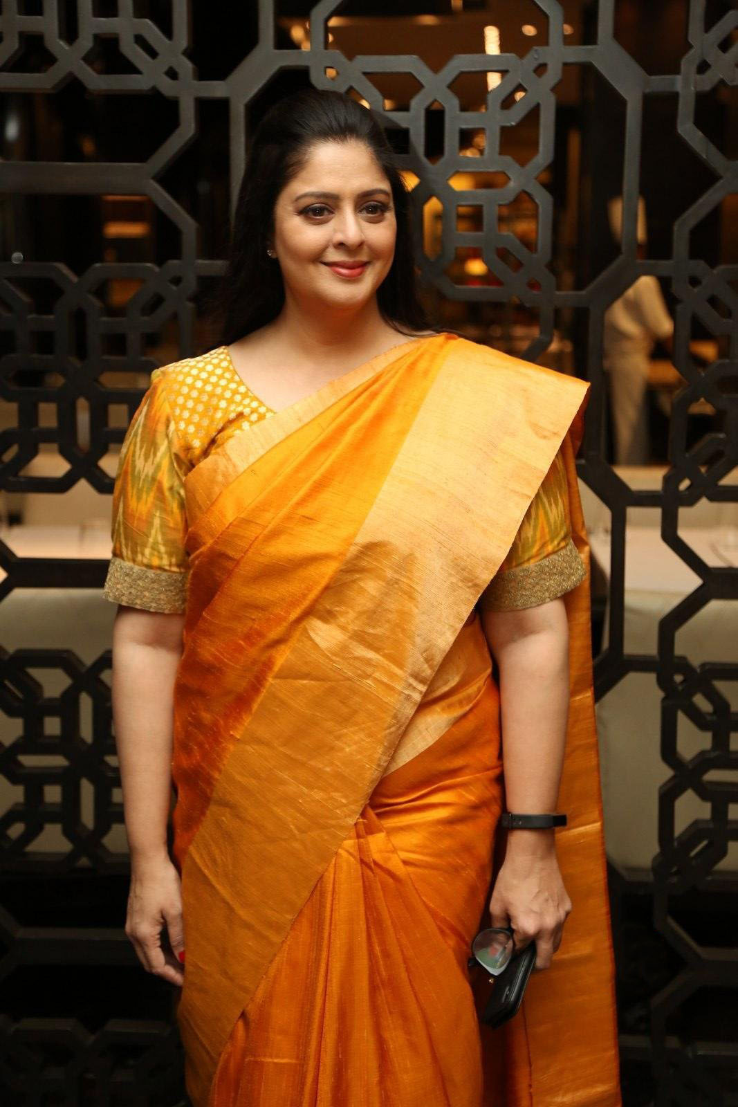Actress Nagma Images At TSR National Film Awards 2019 Press Meet