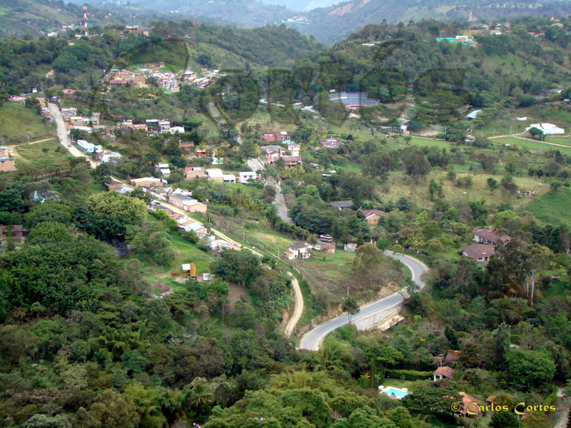 FOTOGRAFÍA AÉREA DE COLOMBIA: Arbeláez - Cundinamarca