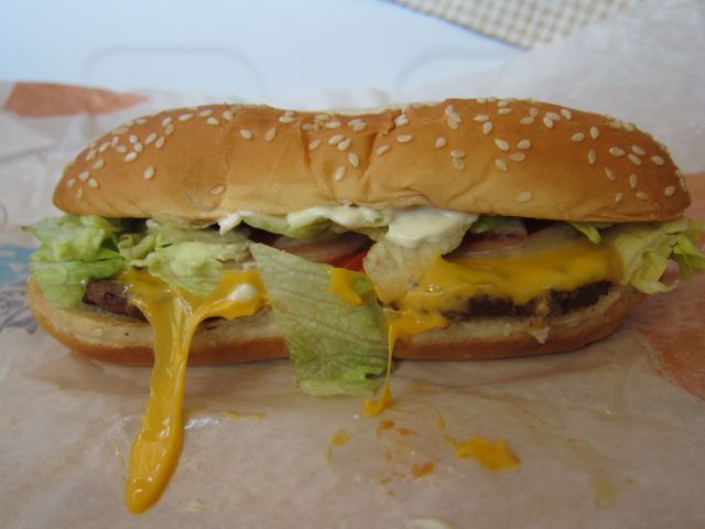 Review: Burger King - Extra Long Buttery Cheeseburger