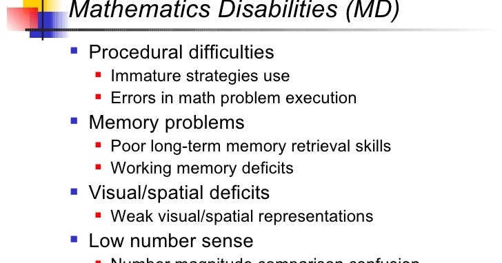 hari and math: CHARACTERISTICS OF STUDENTS WITH MATHEMATICAL LEARNING ...