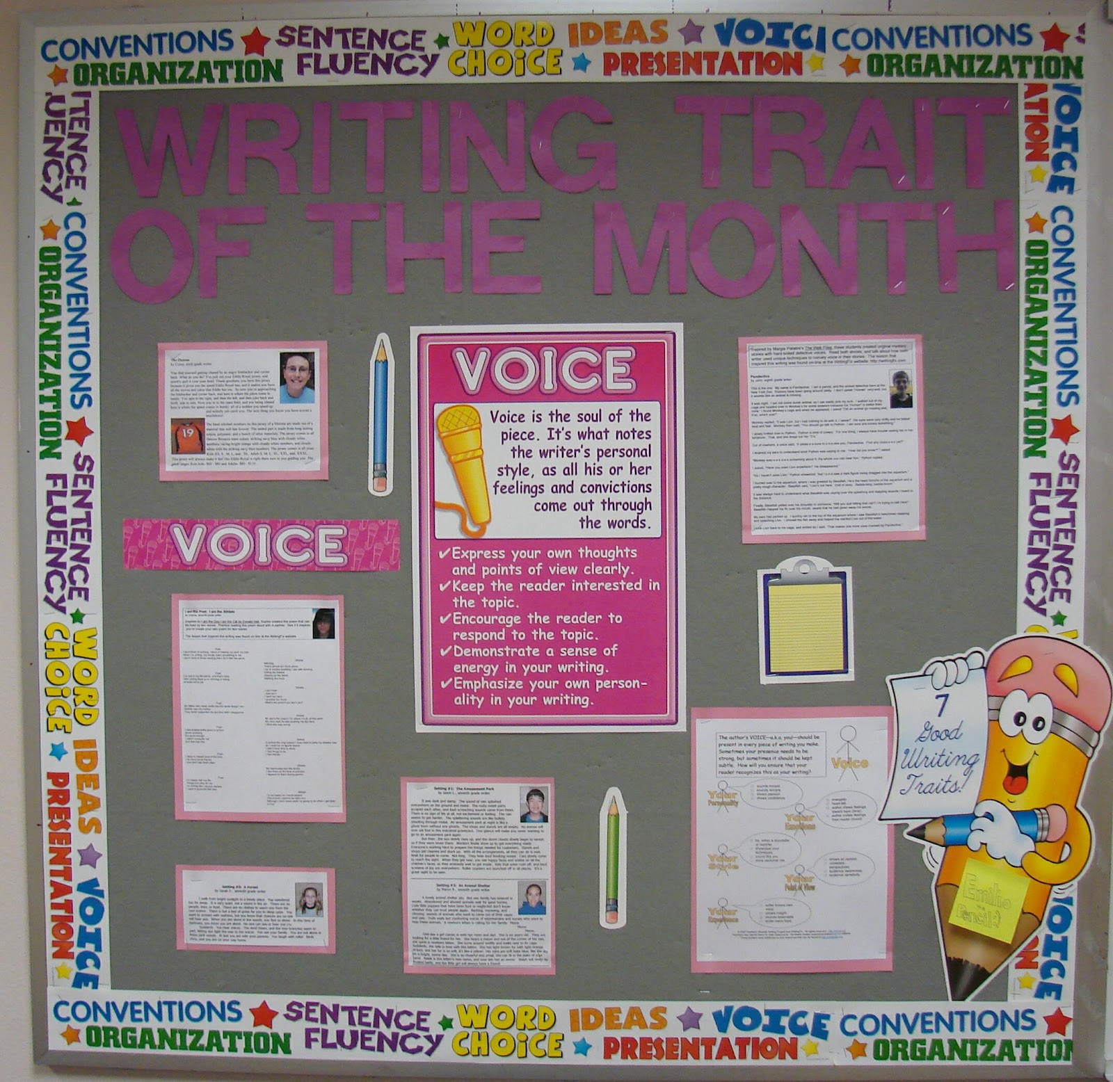 Teach Writing Right: Voice is the Trait of the Month until mid-May!