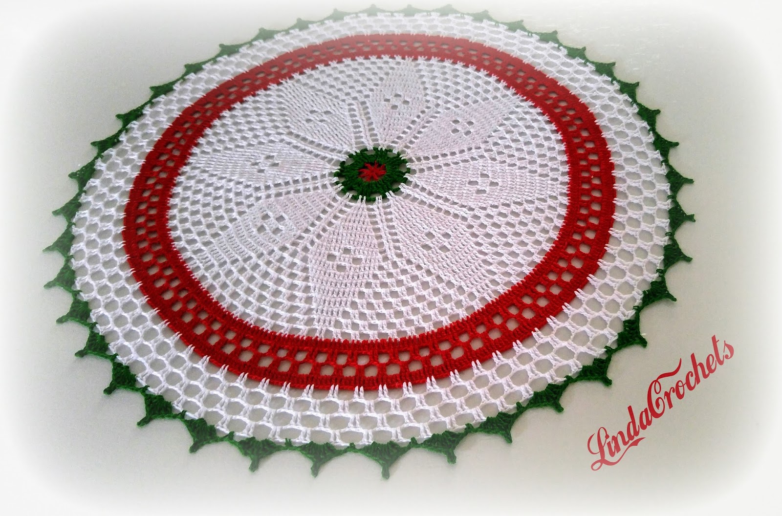 Linda Crochets: Star doily