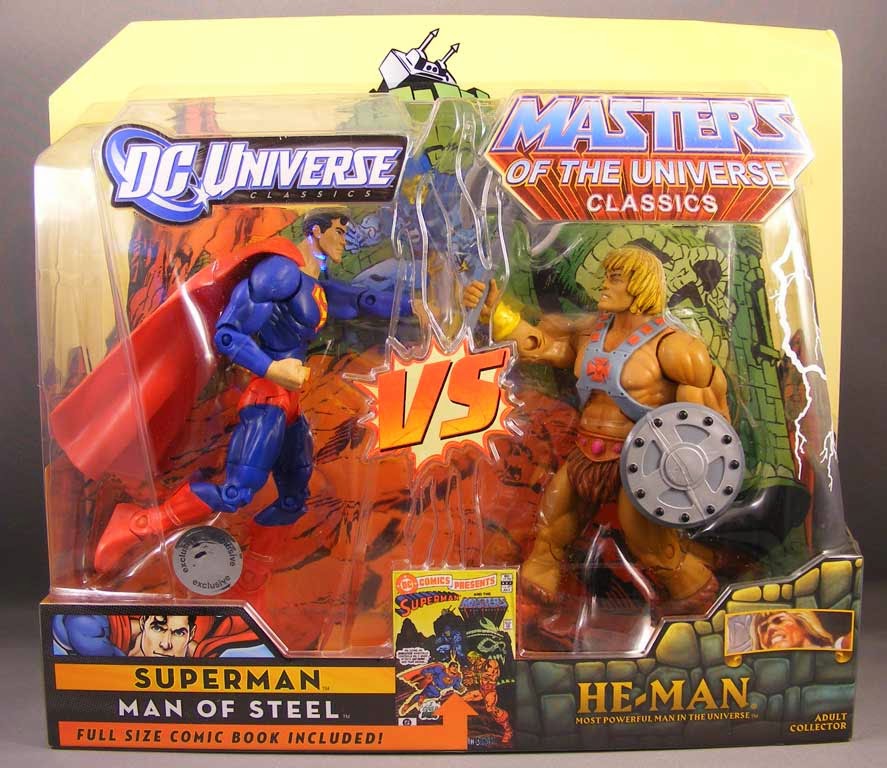 "Hero Envy" The Blog Adventures: SUPERMAN VS HE-MAN