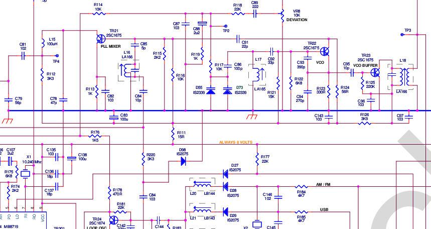 Projetos e Transceptores.: VCO Rádios CB e Modulos UHIC 070 Cobra 148 ...