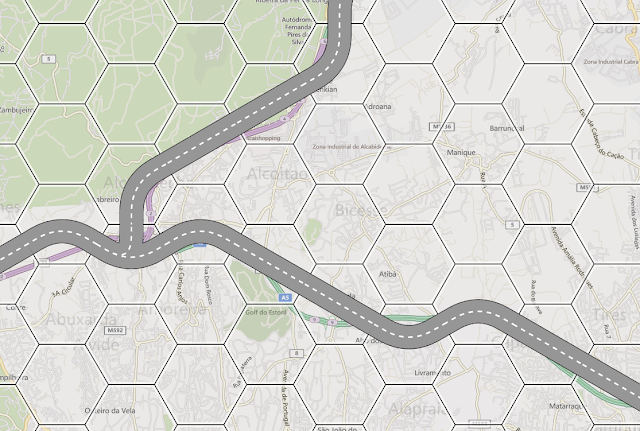 Pedro's Tech Mumblings: Dynamically creating hexagons from real-word ...