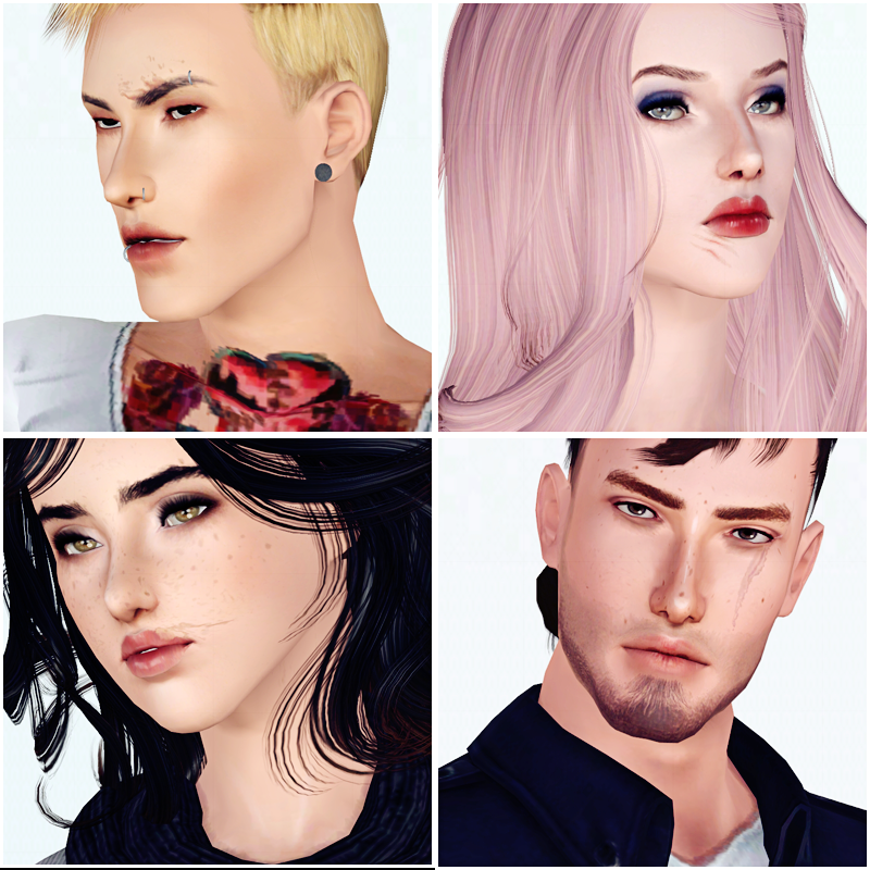 My Sims 3 Blog: Scars by I Like The Sims