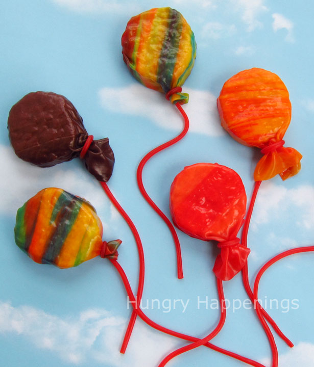 Make Rice Krispies Treat Birthday Balloons in a snap