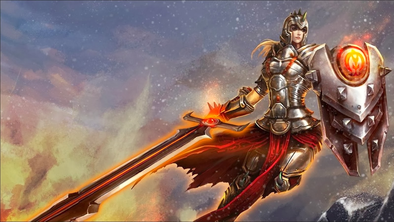 Leona League of Legends Wallpaper, Leona Desktop Wallpaper