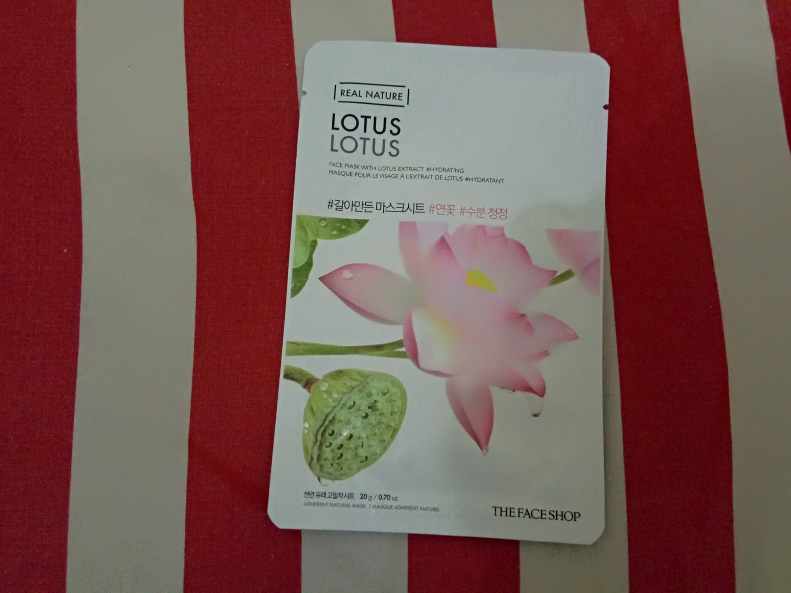 "QQ": MY DAILY SKINCARE - THE FACE SHOP SHEET MASK