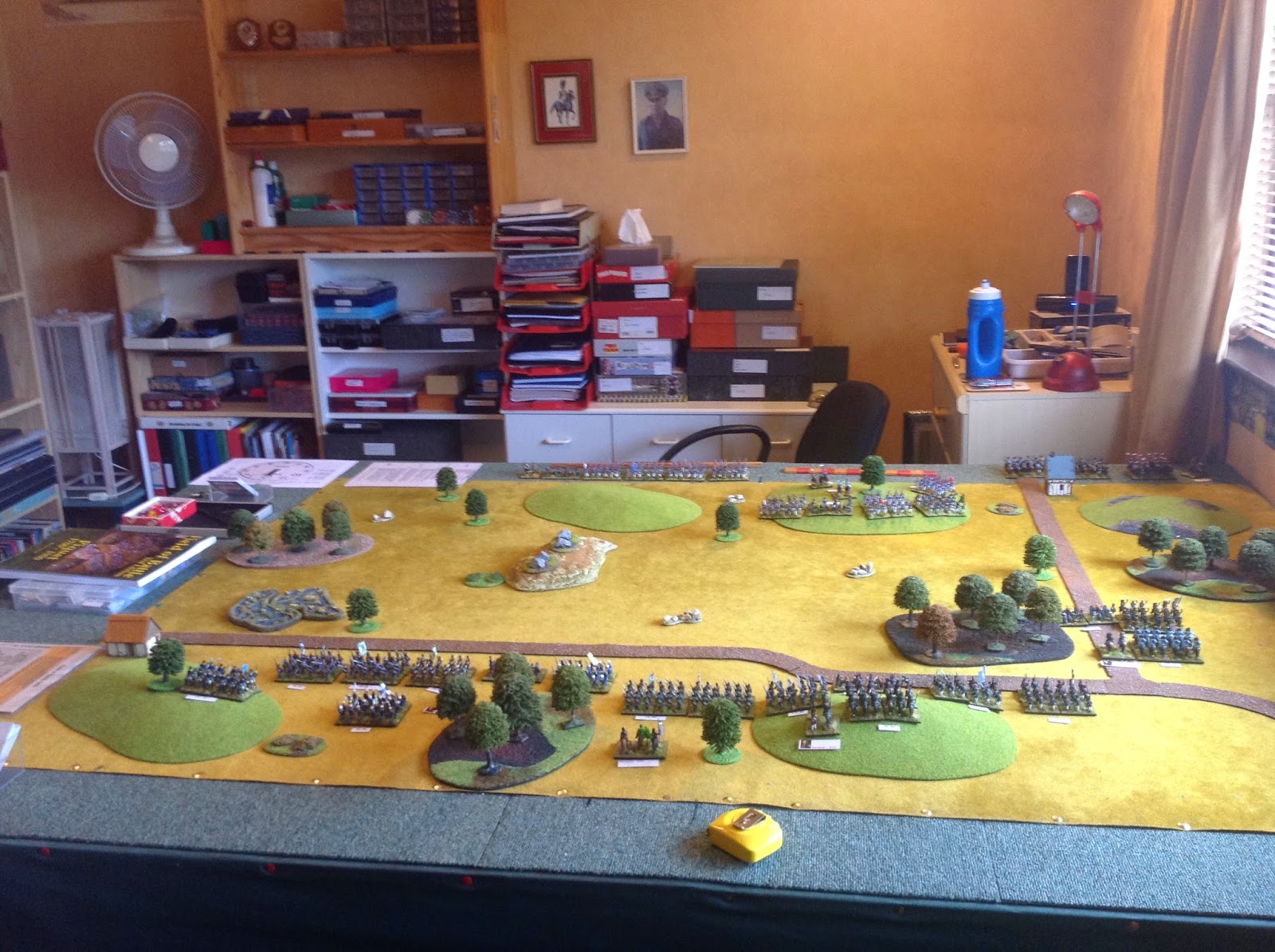 Sgt Steiner's Wargaming Blog: New Wargames room and a Field Of Battle ...