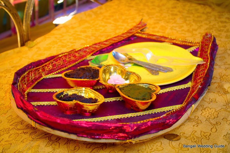 Gaye Holud Food Dala Decoration Ideas - Bengali Wedding Guide