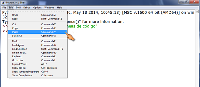 APRENDER A PROGRAMAR CON PYTHON: enero 2016