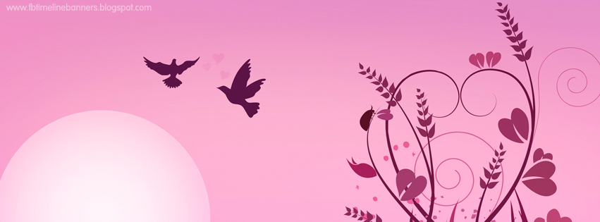 FB BANNER: PINK BIRD TIMELINE BANNER