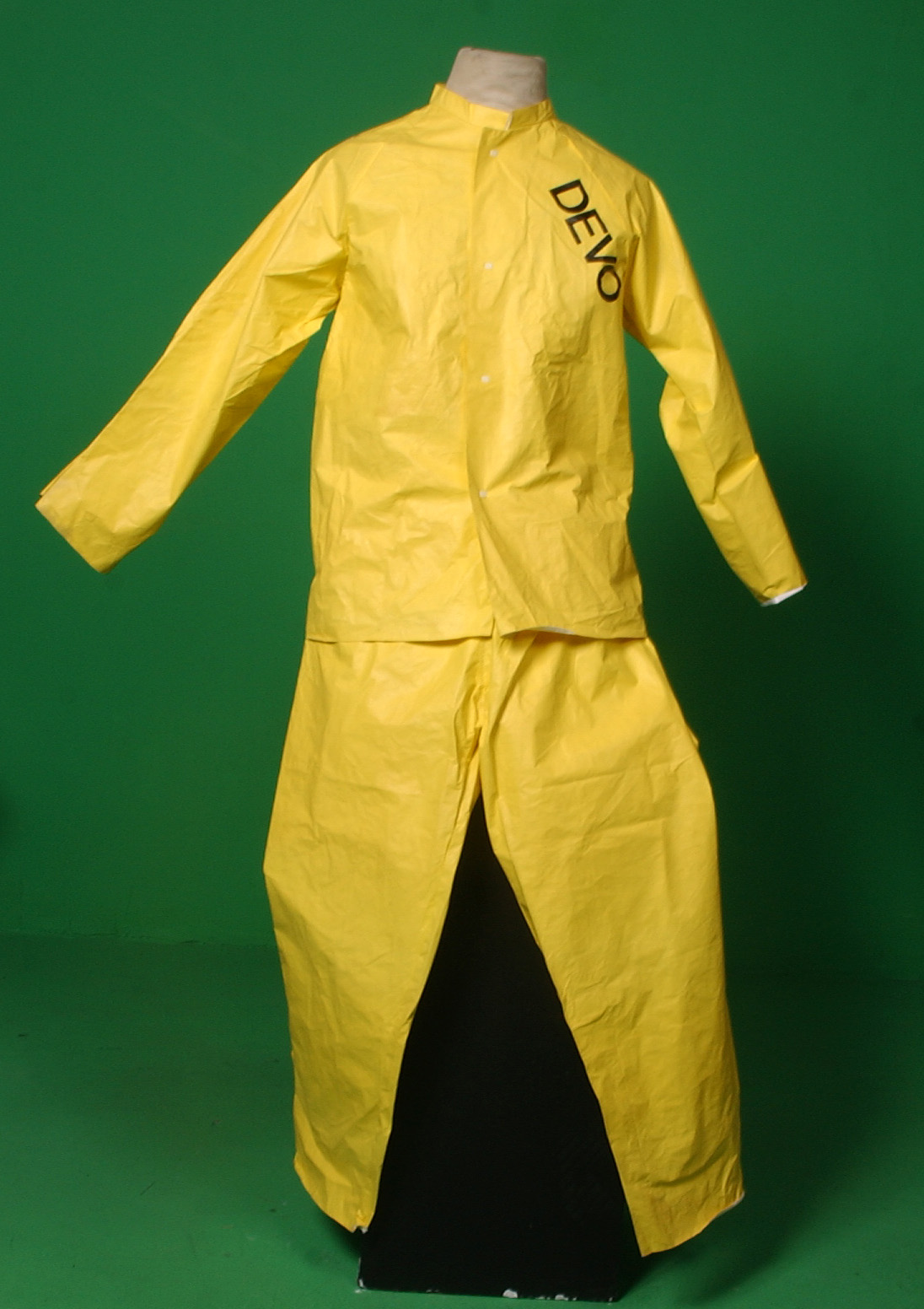 VintageTourJackets: WE ARE DEVO Yellow SUIT,,,,,MADE IN OHIO