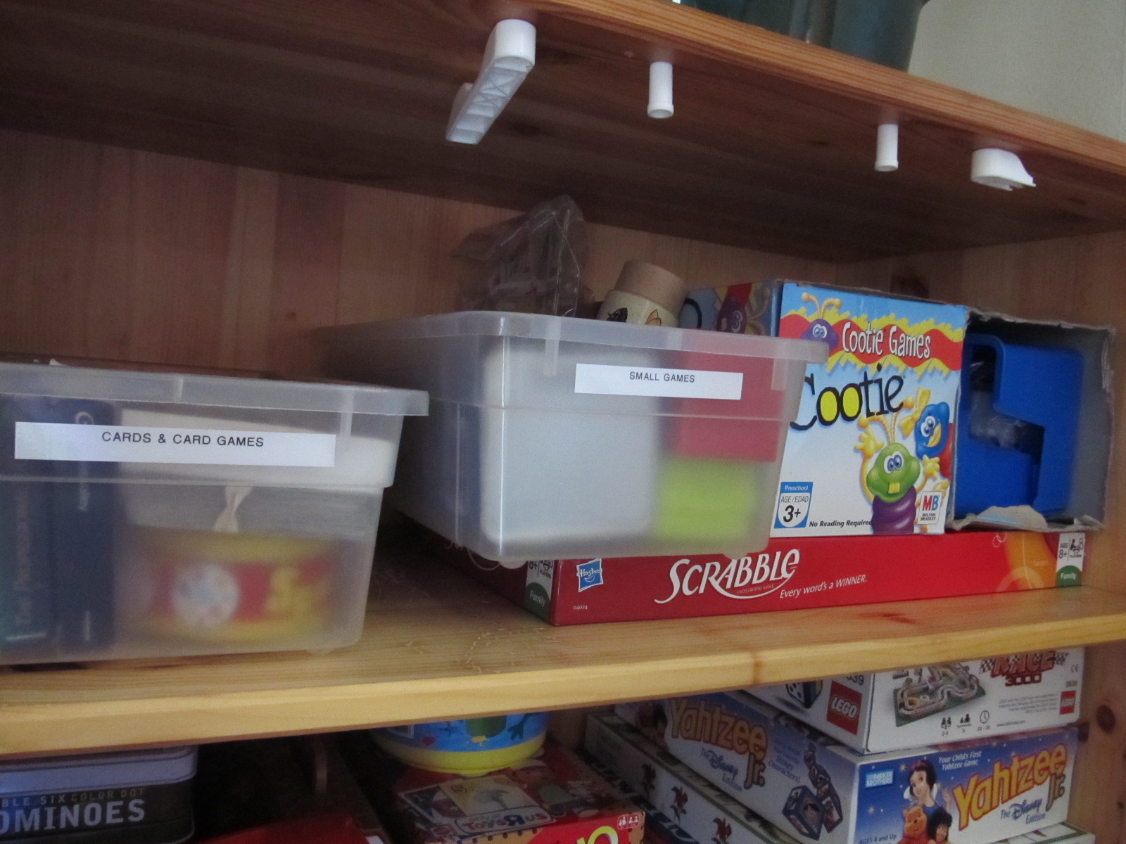 How To Organize the Game Cabinet | My Scraps