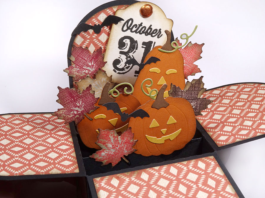 Halloween & Fall Box Cards Tutorial