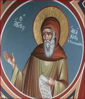 ORTHODOX CHRISTIANITY THEN AND NOW: Saint Akakios the New of ...