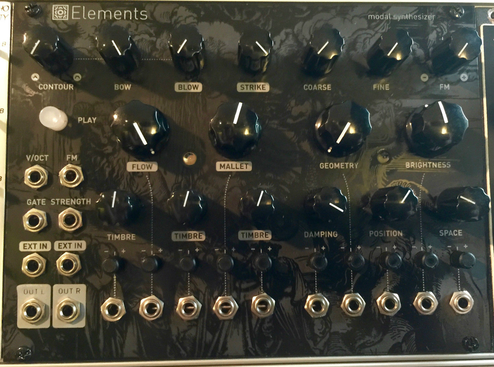 MATRIXSYNTH: Magpie Modular MI Elements Eurorack Module