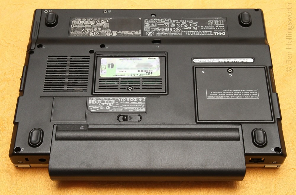 Prairie Rim Tech: $50 upgrades to a Dell XPS M1210 laptop