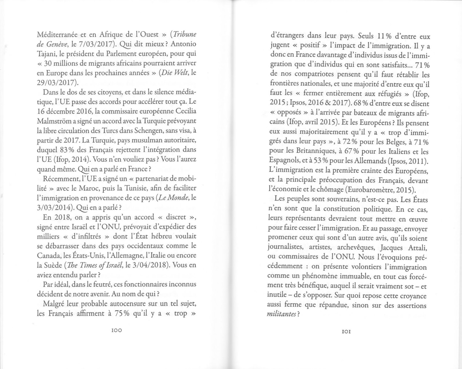 école : références: Laurent Obertone, La France interdite (2018)