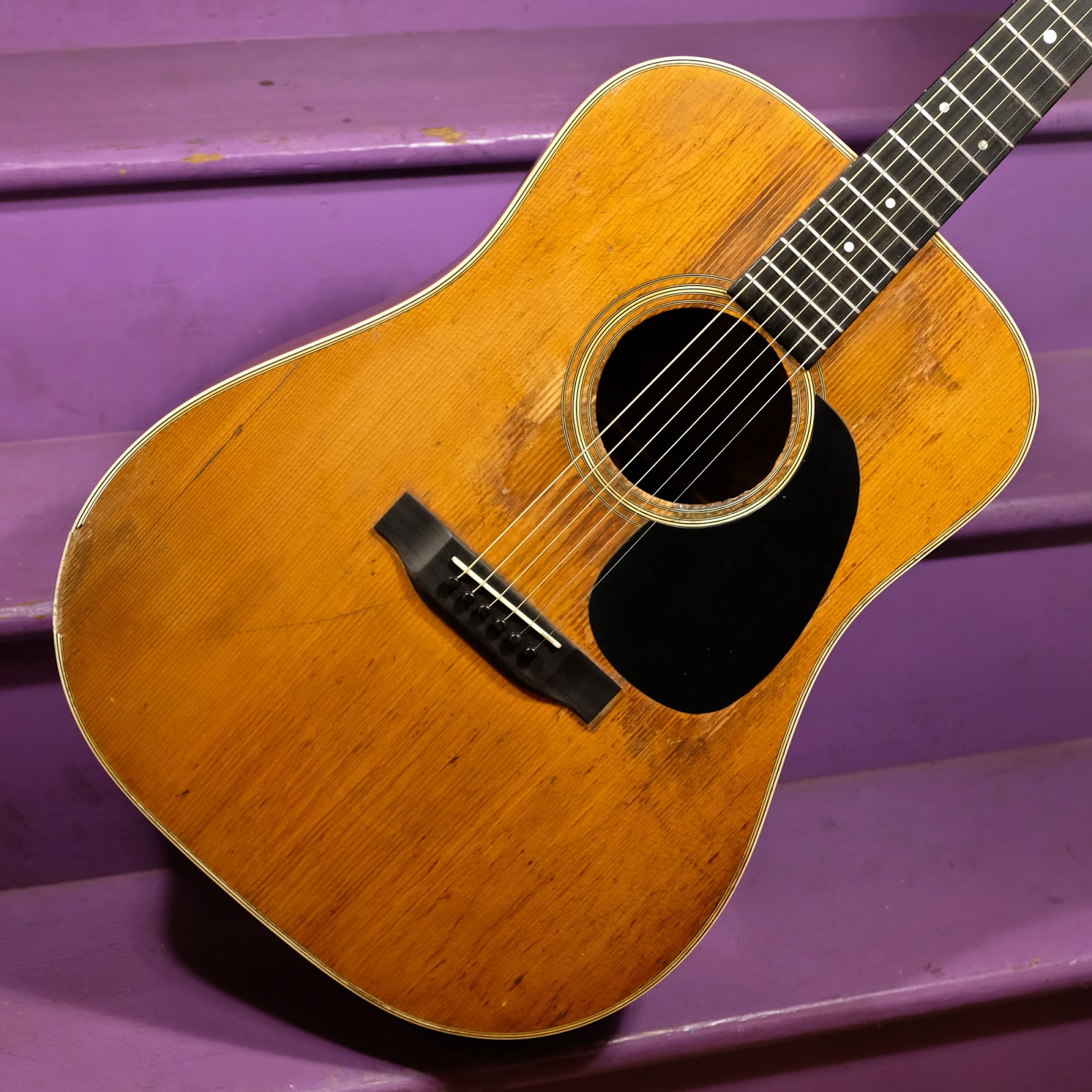 1969 Martin D-28 Dreadnought Guitar