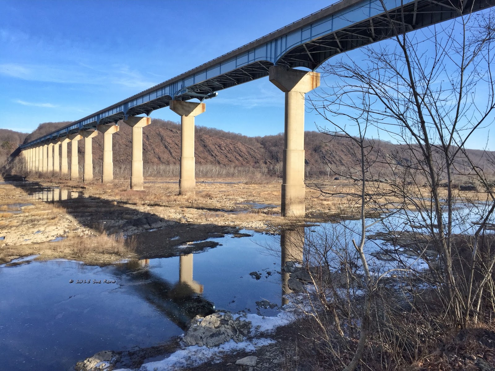 Sue Reno Studio: Holtwood Dam, the Norman Wood Bridge, and 52 Weeks