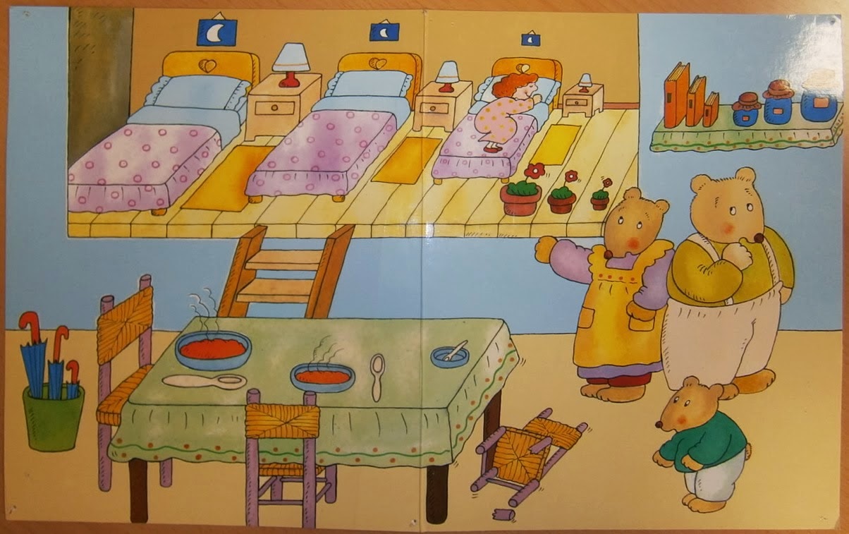 RICITOS DE ORO Y LOS 3 OSOS