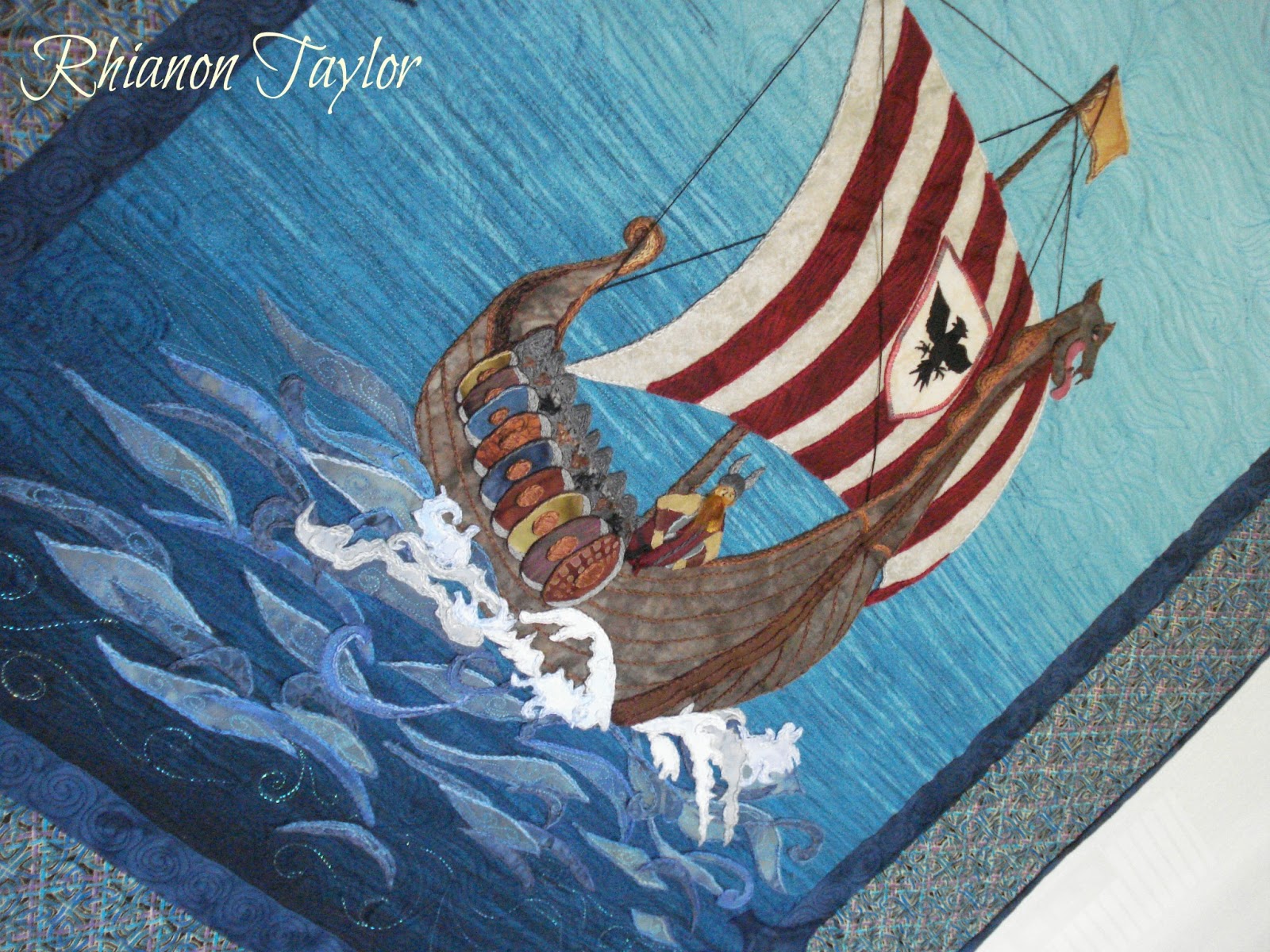 The Nifty Stitcher: Viking Longboat - Finished