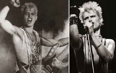 my new plaid pants: Gratuitous Billy Idol