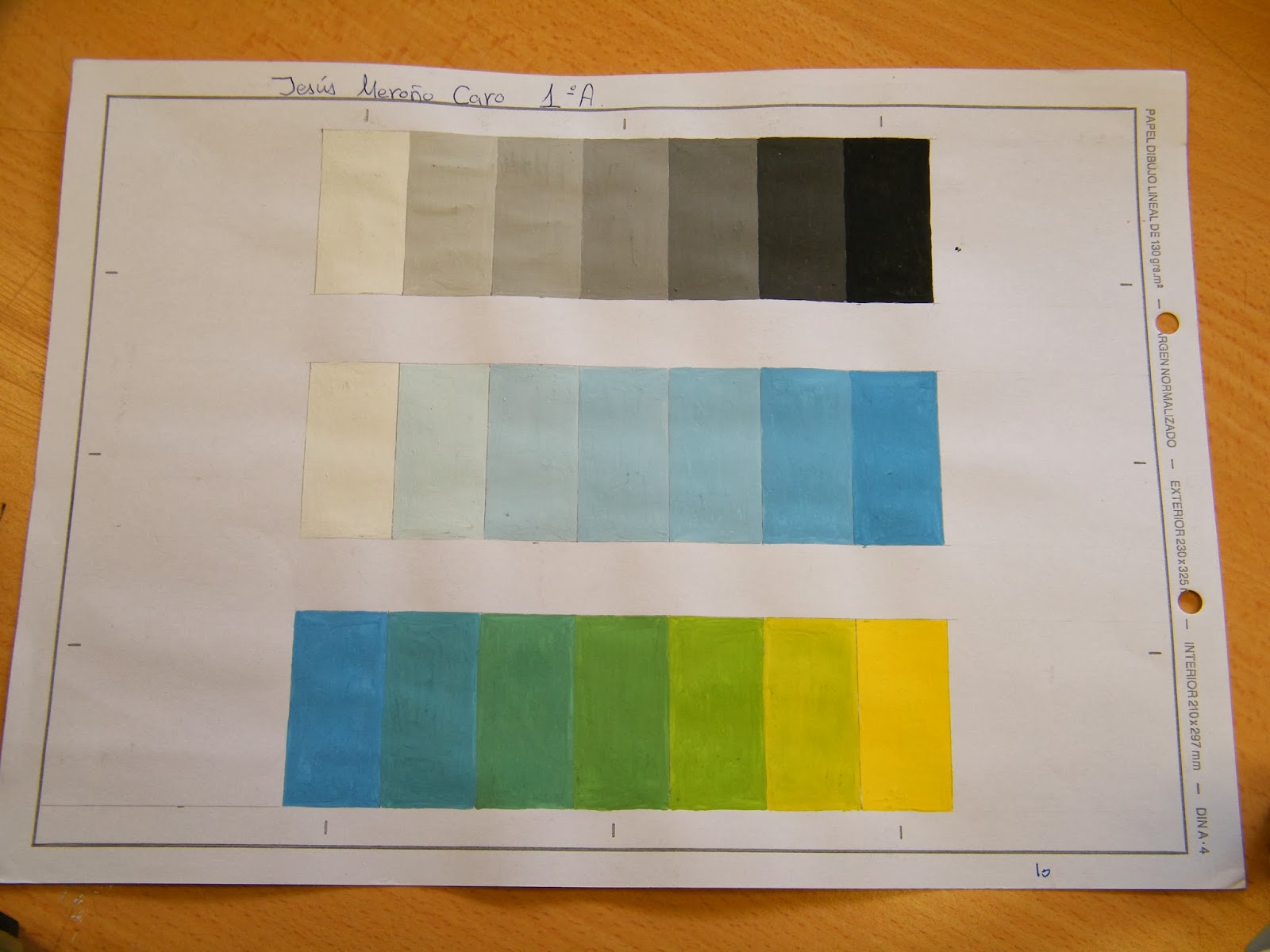 superARTE : ESCALAS DE COLORES. ESCALA ACROMÁTICA, CROMÁTICA Y ...