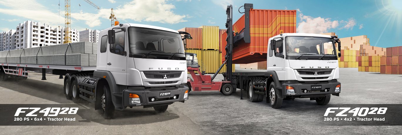 Tractor Head FZ 4028, 280PS, 4x2 | DEALER MITSUBISHI GSO & FLEET ...