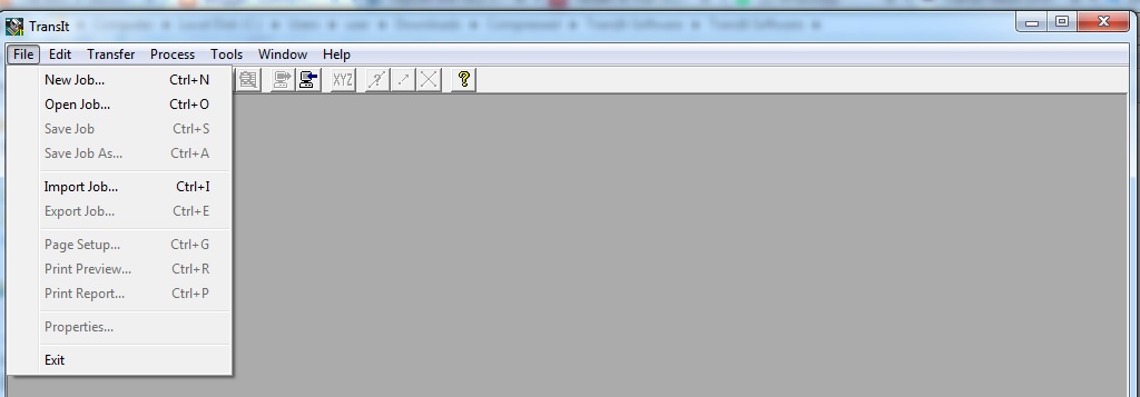 TransIt,software untuk proses data Total station nikon DTM - SURVEYOR JATIM
