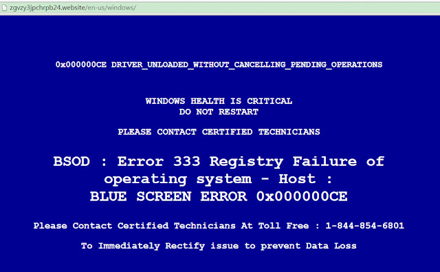 Your PC Fixer: Remove zgvzy3jpchrpb24.website/en-us/windows Fake BSOD ...