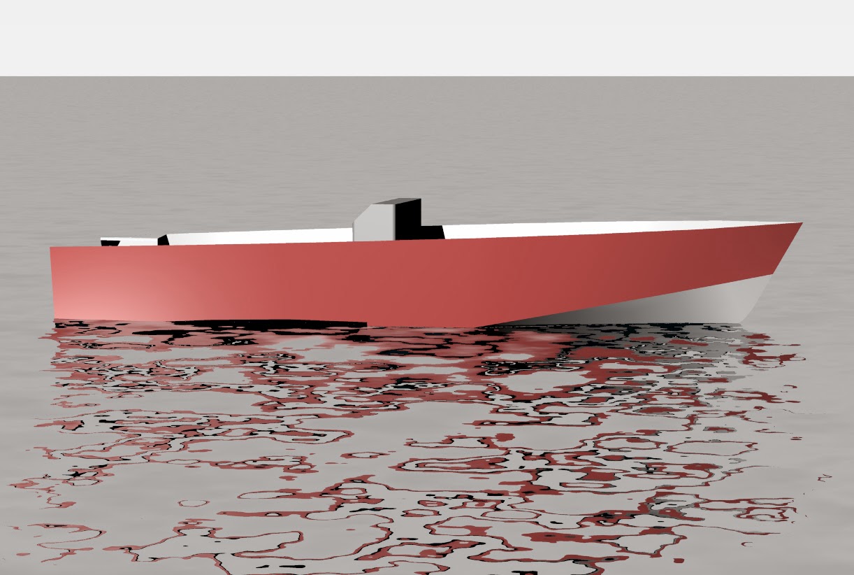 TANTON YACHT DESIGN.: Hydroplane. One step.