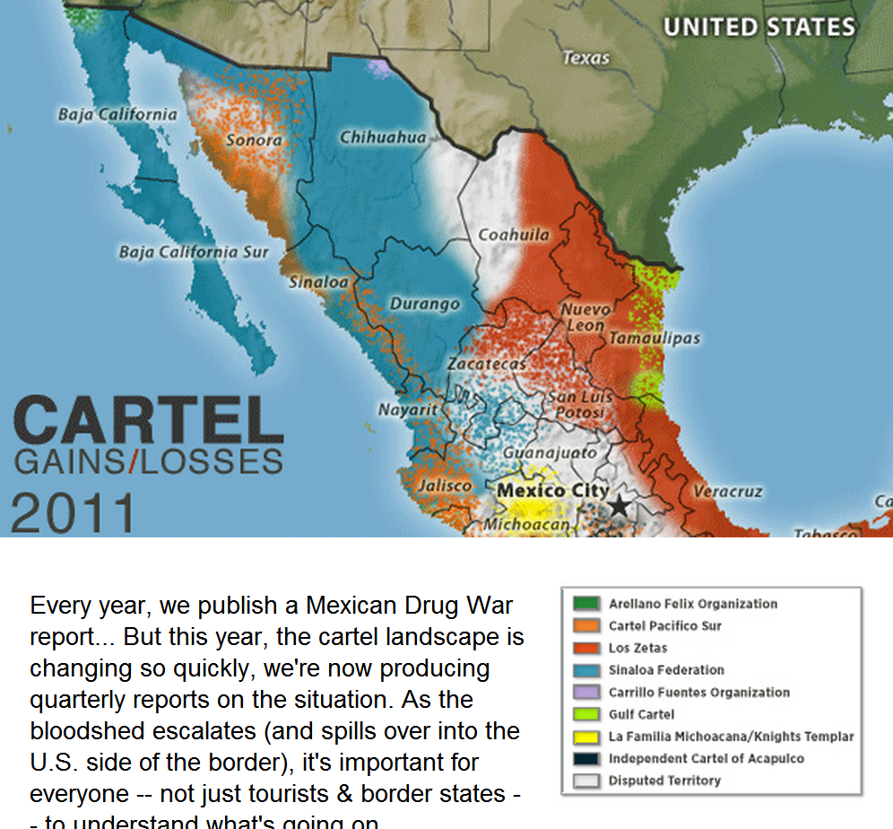 Mexican Drug Cartels, Violence and Drug Trafficking across the US ...