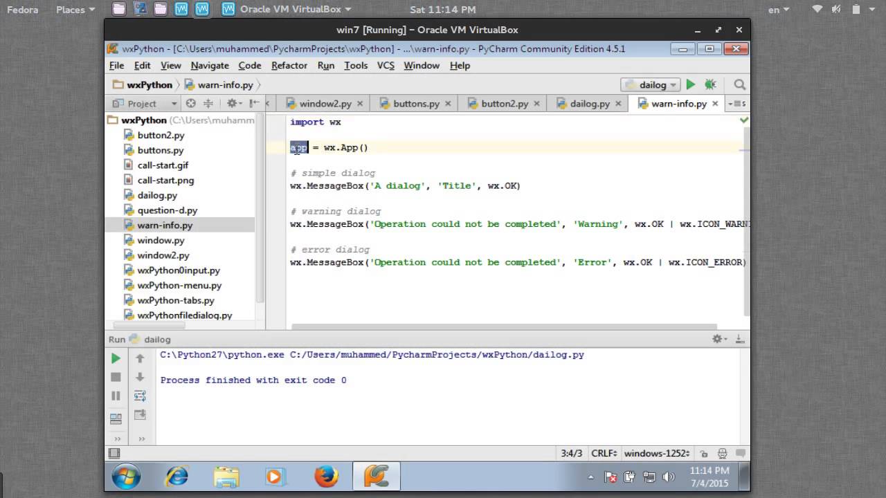 Python GUI wxPython 159 الواجهات الرسومية | كورسات بالعربي