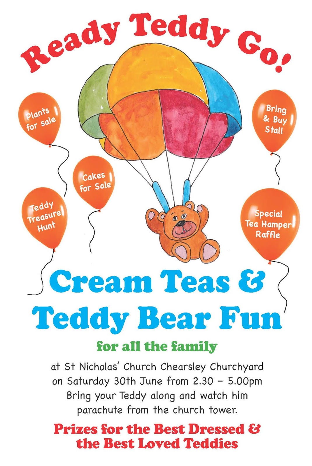 Chearsley: Cream Teas and Teddy Bears!