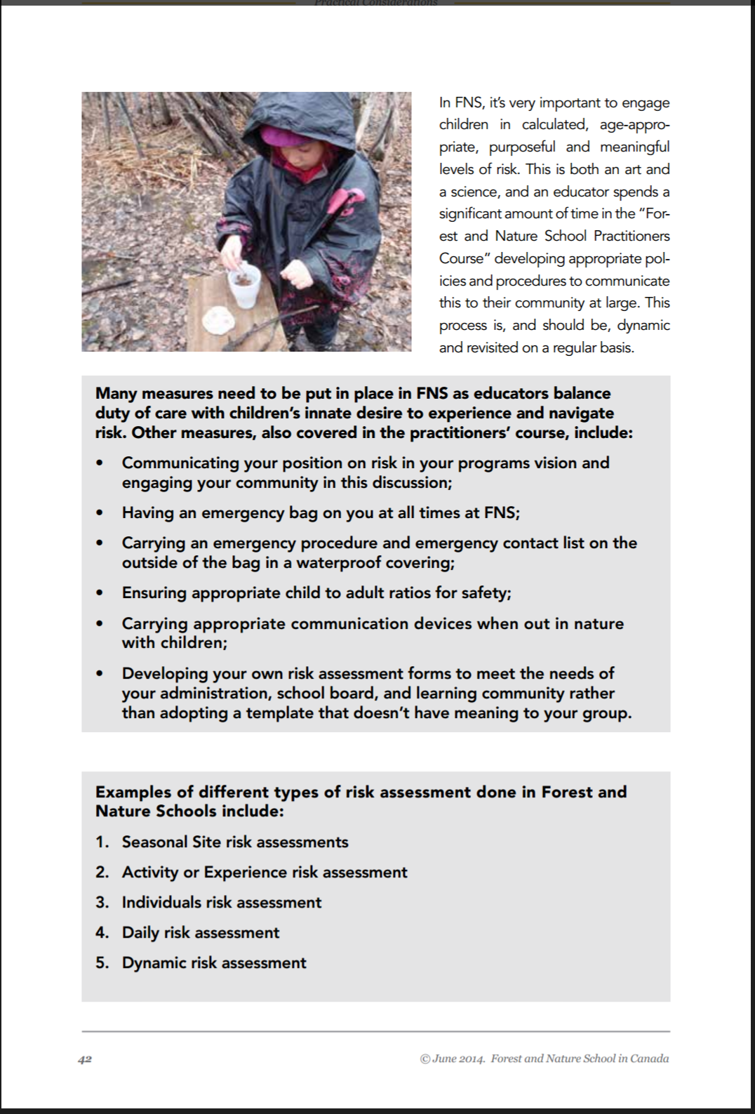 Connecting Children To Nature: Risks in Forest School